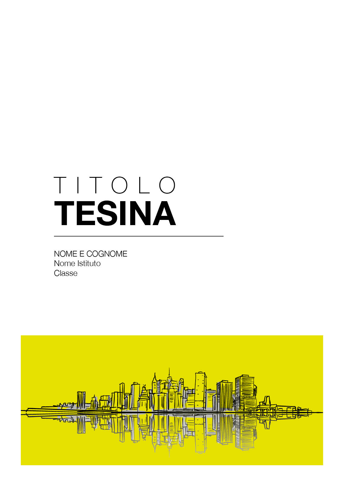 Stampa e rilegatura della tesina di scuola media e scuola | Tesi24